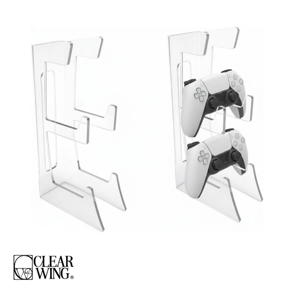 Acrylic Plexi Controller Stand PS4, PS5 – Clearwing Production