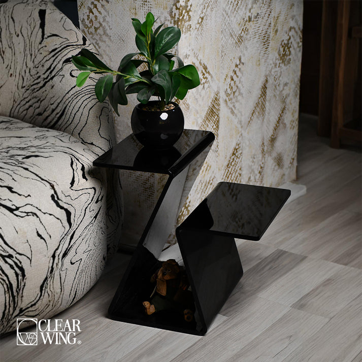 Acrylic Plexi Double Z Shape Table – Clearwing Production