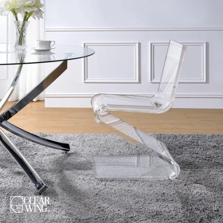 Acrylic Plexi Z Chair – Clearwing Production